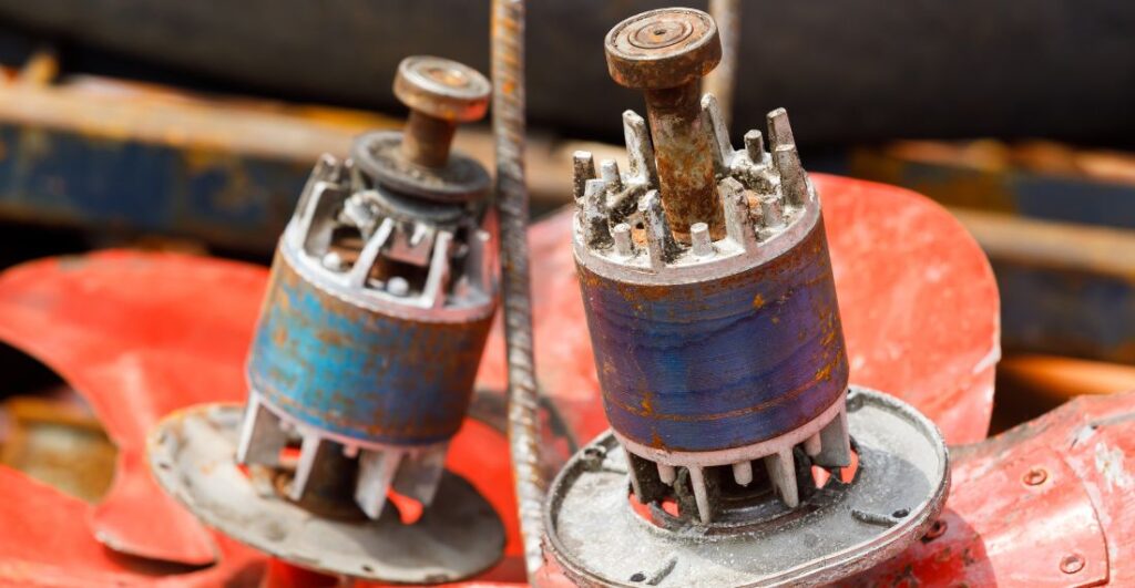 How to scrap electric motors to be recycled safely?